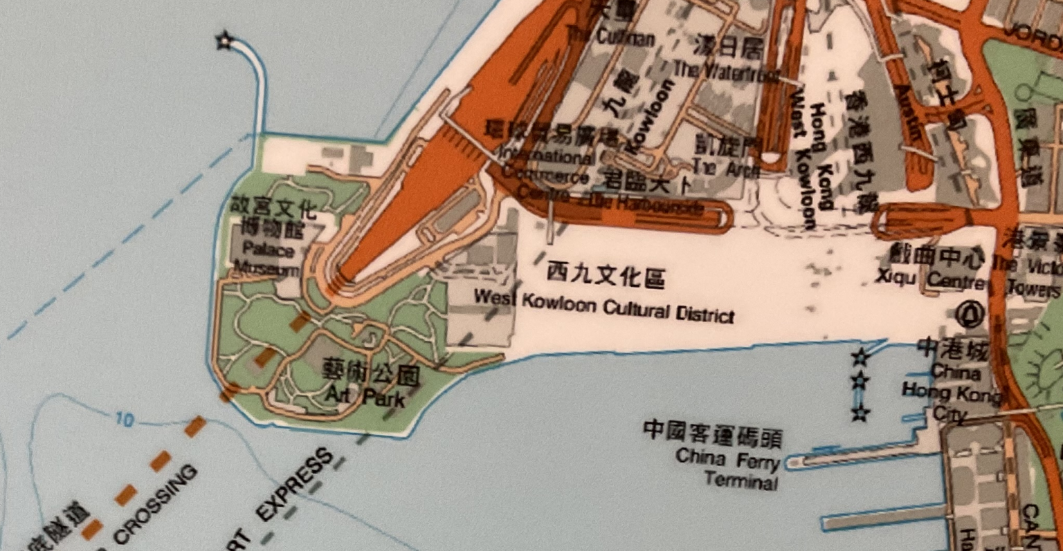Wall Map of Hong Kong Updated - HKUST Library Stories