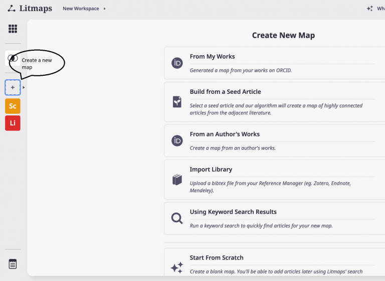 Discover Research Literature Using Visuals: Litmaps