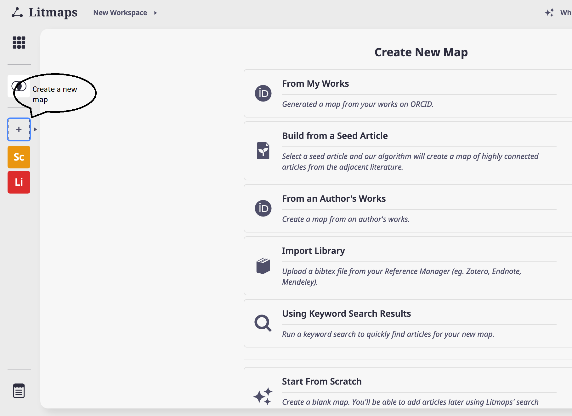 Discover Research Literature Using Visuals: Litmaps