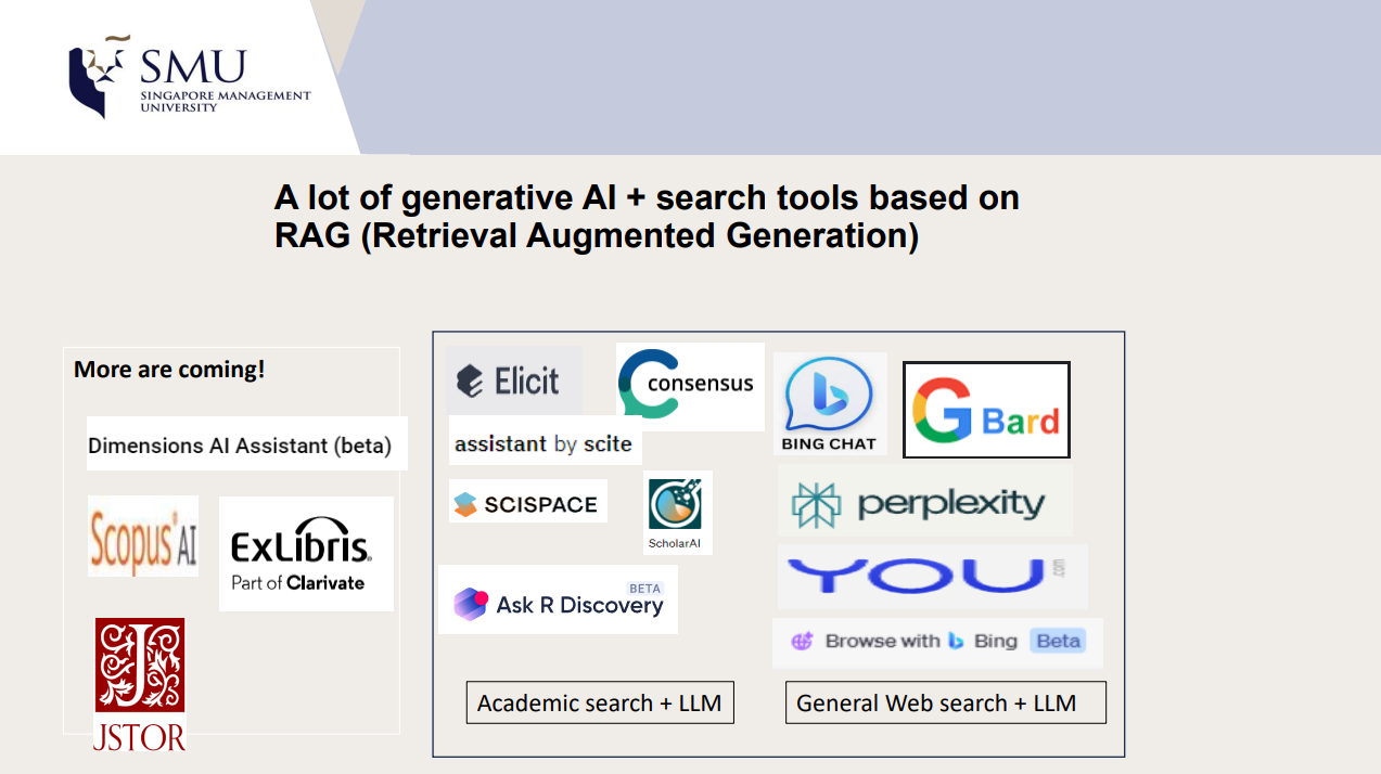 The Power of Retrieval Augmented Generation (RAG) LLM-based Academic Search Engines