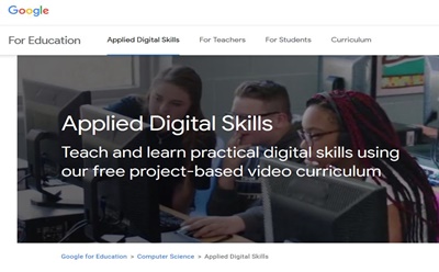 Google Curriculum Applied Digital Skills 400×248